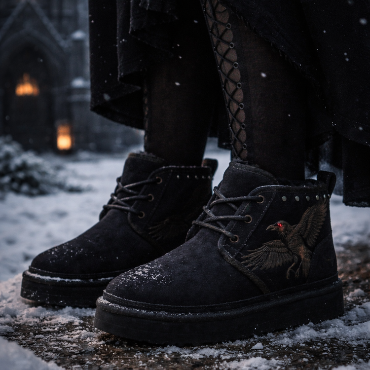 raven boots