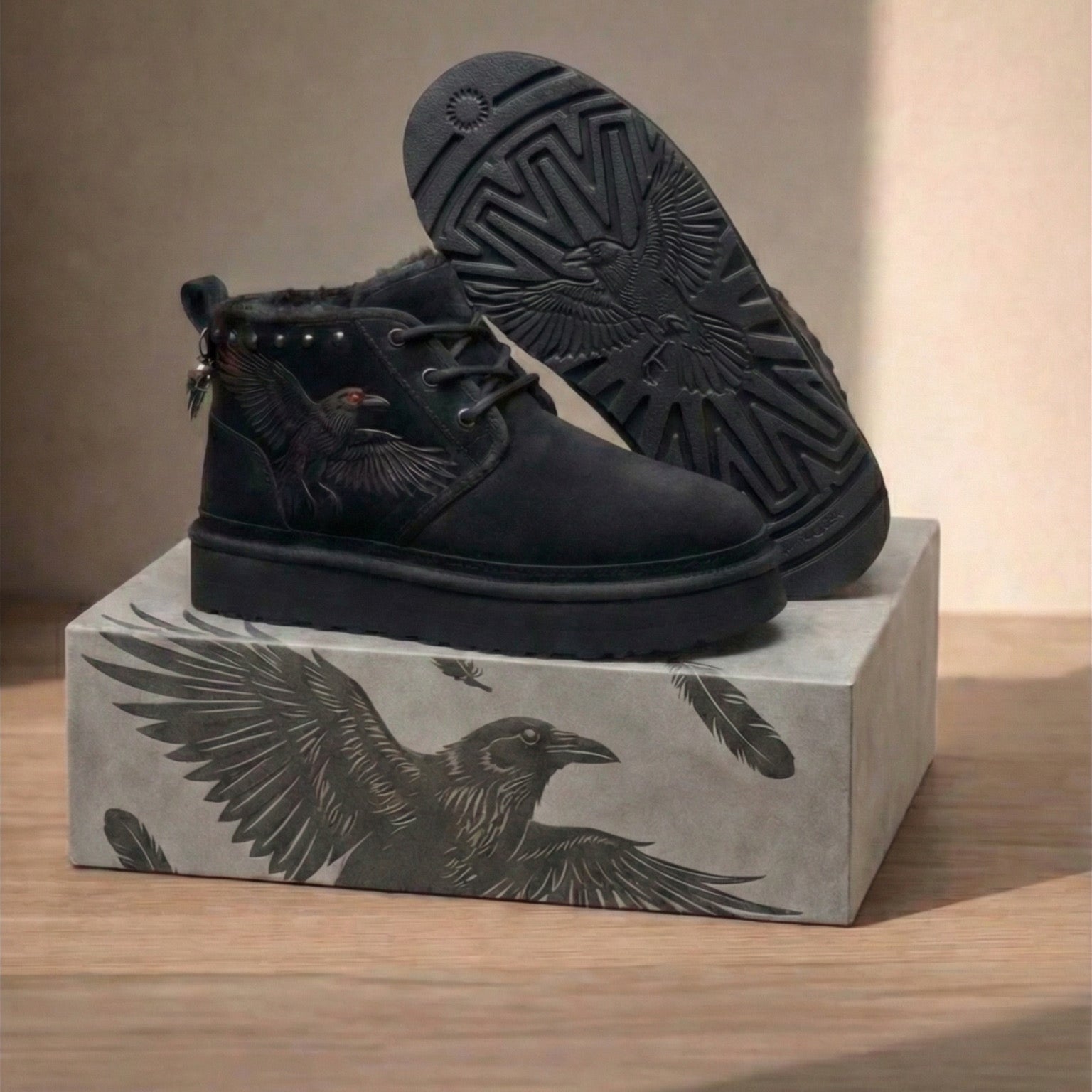 raven boots